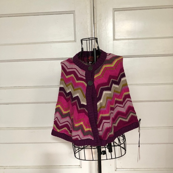 Missoni | Shirts & Tops | Missoni For Target Young Girl Poncho Xl Nwt ...